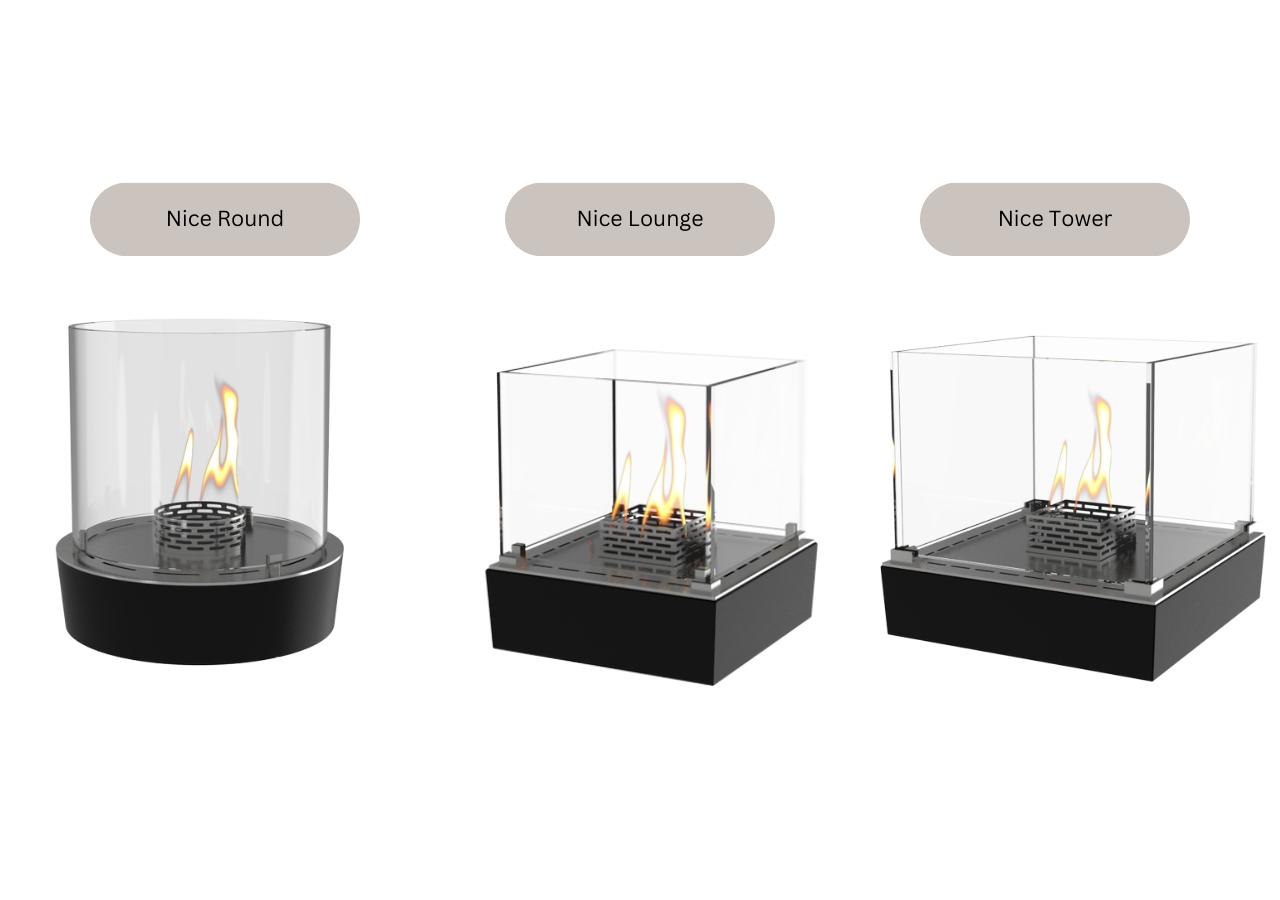 Decoflame Nice Table-top Bioethanol fires - Fires and More