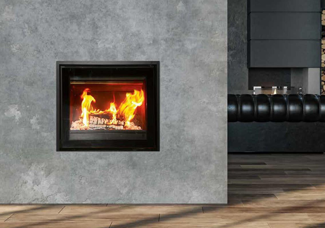 M-Design Interra 74 Wood Burning Inset - Fires and More